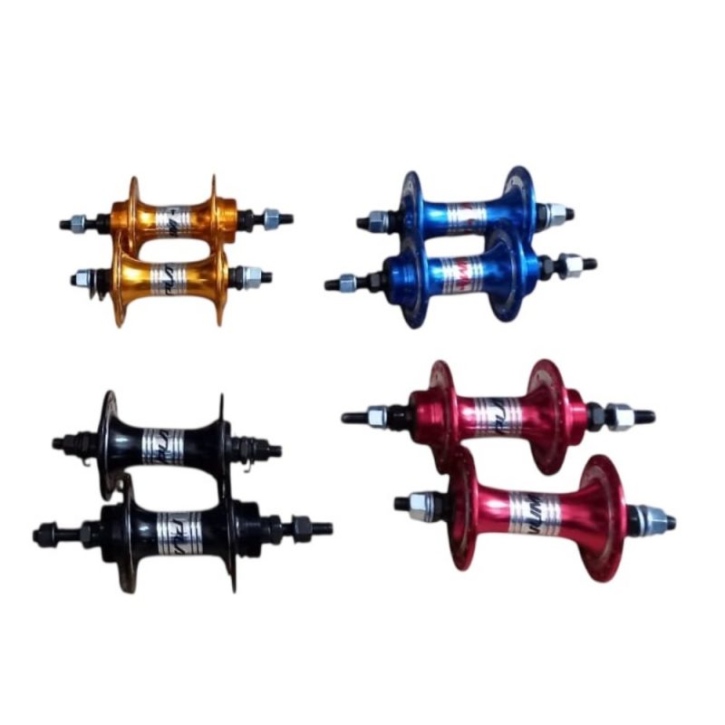 Hub Set Alloy Platinum 36 Hole Rear Single Thread - Toko Sepeda ...