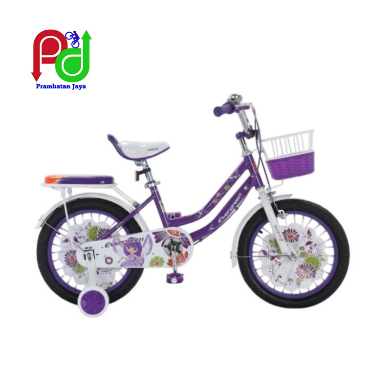 Sepeda Anak Mini Evergreen Daisy New 16 Inchi - Toko Sepeda Prambatan Jaya