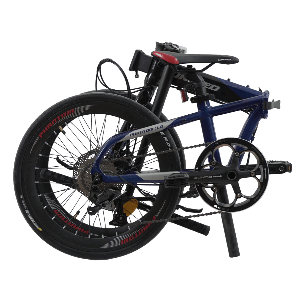 Sepeda Lipat United Phantom 3.0 10 Speed - Toko Sepeda Prambatan Jaya