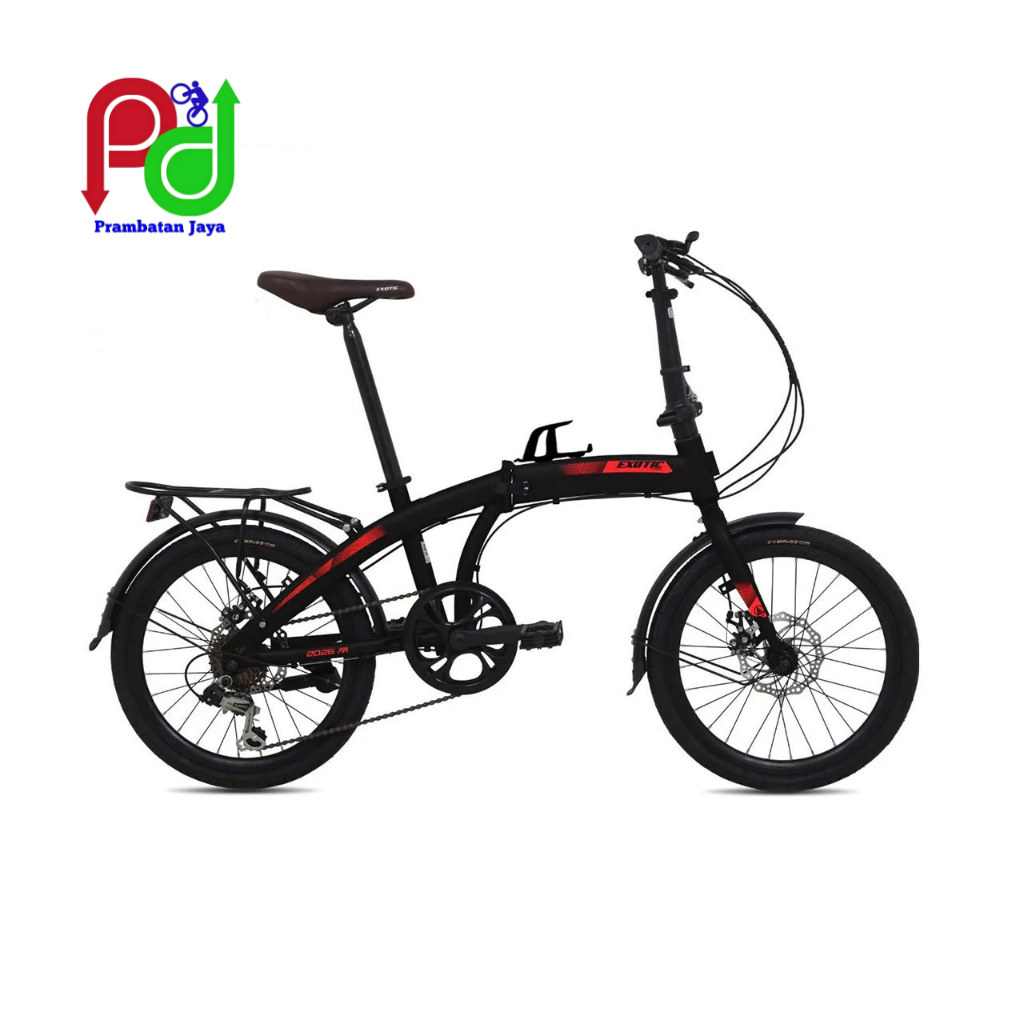 Sepeda Lipat Exotic 2026 AR 20 Inchi Disc Brake - Toko Sepeda Prambatan ...