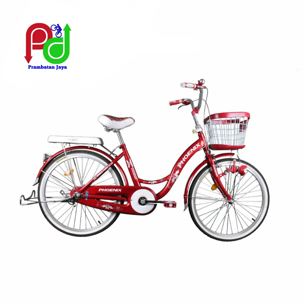 Sepeda Mini Phoenix 99-3 26 Inchi Keranjang Lis - Prambatan Jaya